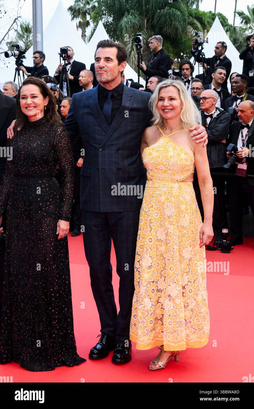 Sidse Babett Knudsen , Claes Bang , Marie Gade 78th Cannes Film ...