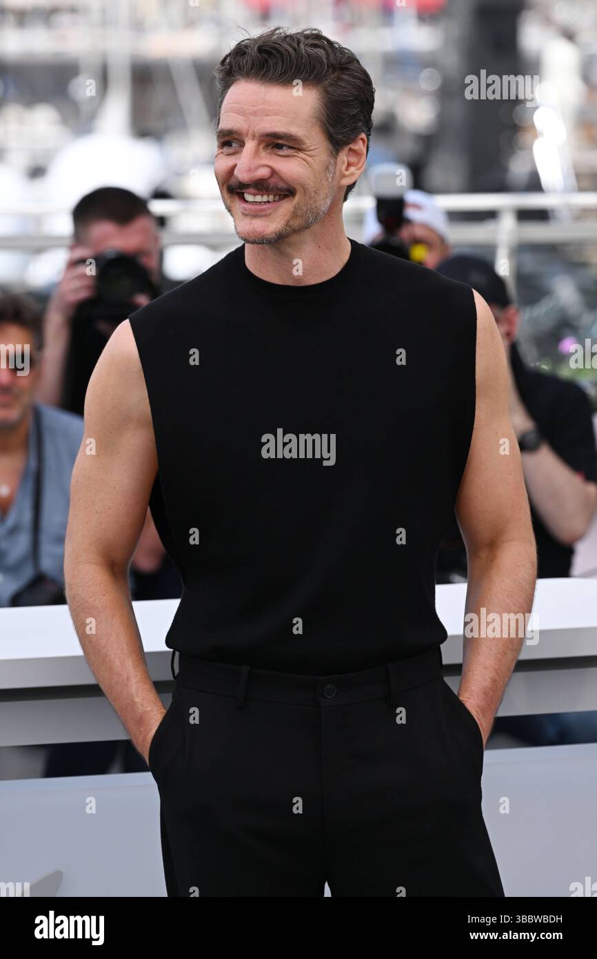 Pedro Pascal during a photocall for Eddington at the 78th Cannes Film ...