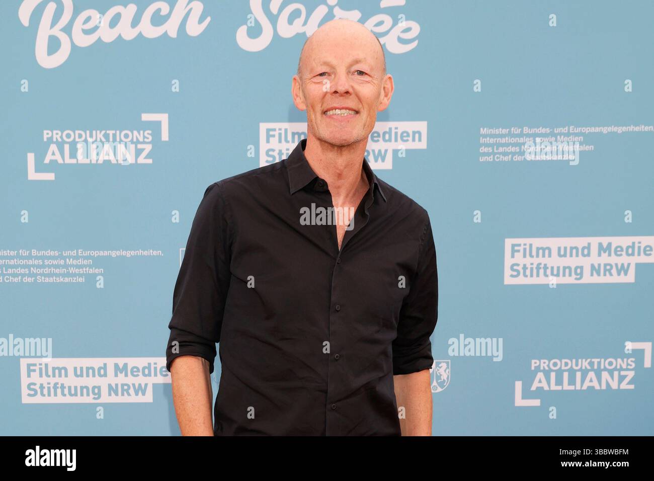 Lucas Schmidt beim Empfang der Landesregierung Nordrhein-Westfalen, der Film- und Medienstiftung ...