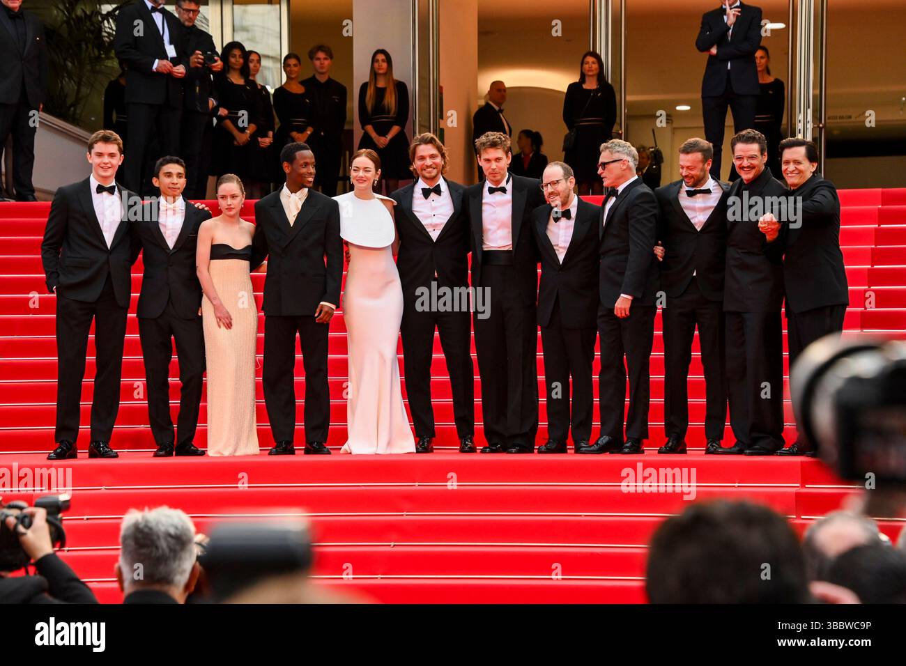 Italy. 16th May, 2025. Cameron Mann, Matt Gomez Hidaka, Amelie Hoeferle ...