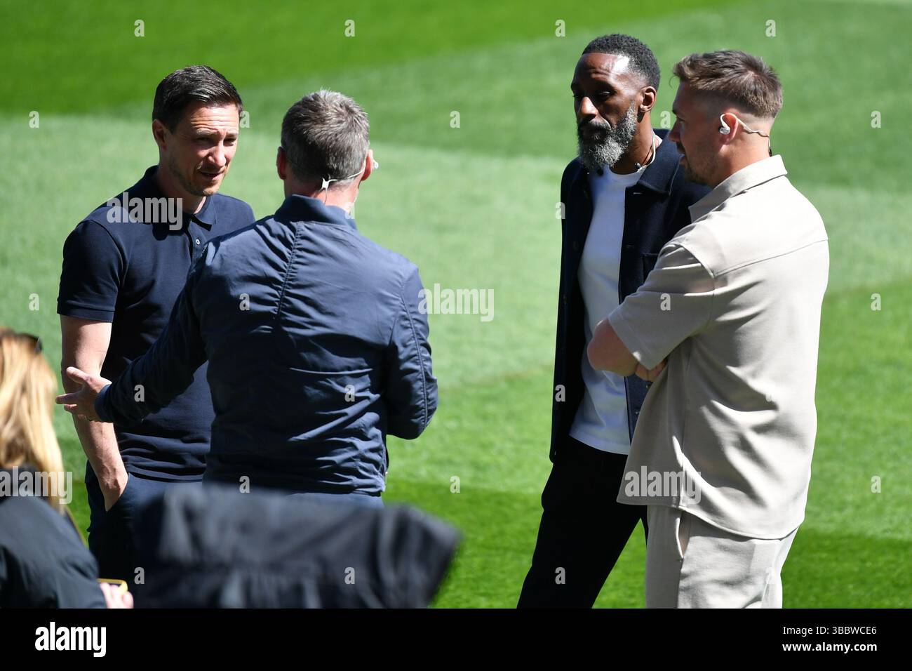 London, England. 17th May 2025. Notts County Manager Stuart Maynard ...