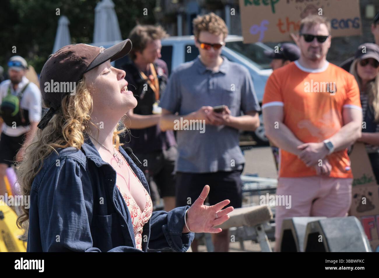 Bristol, UK. 17th May, 2025. Meg Avon who is married to the River Avon ...