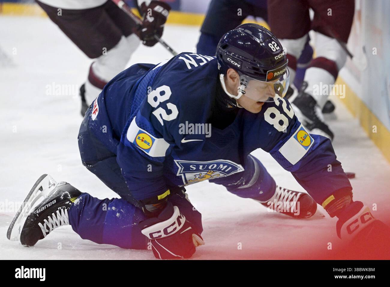 Stockholm, Sweden. 17th May, 2025. Harri Pesonen of Finland during the ...