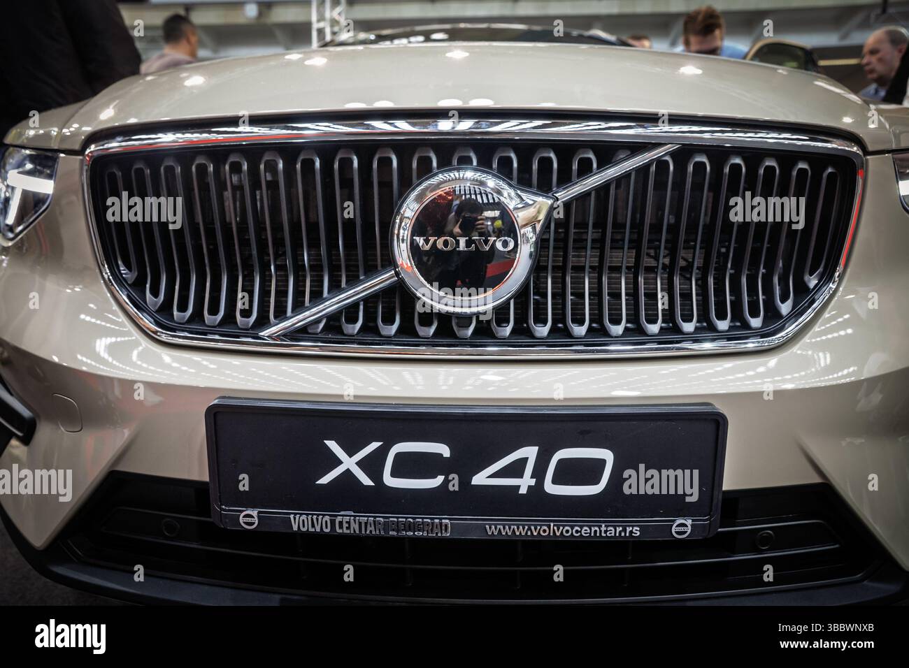 BELGRADE, SERBIA - MARCH 22, 2025: Volvo XC40 compact crossover SUV ...
