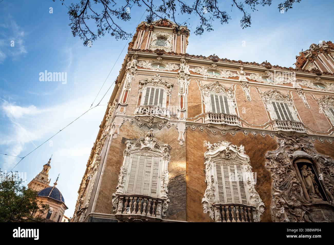 Palacio del Marques de Dos Aguas in Valencia, Spain with its Rococo ...