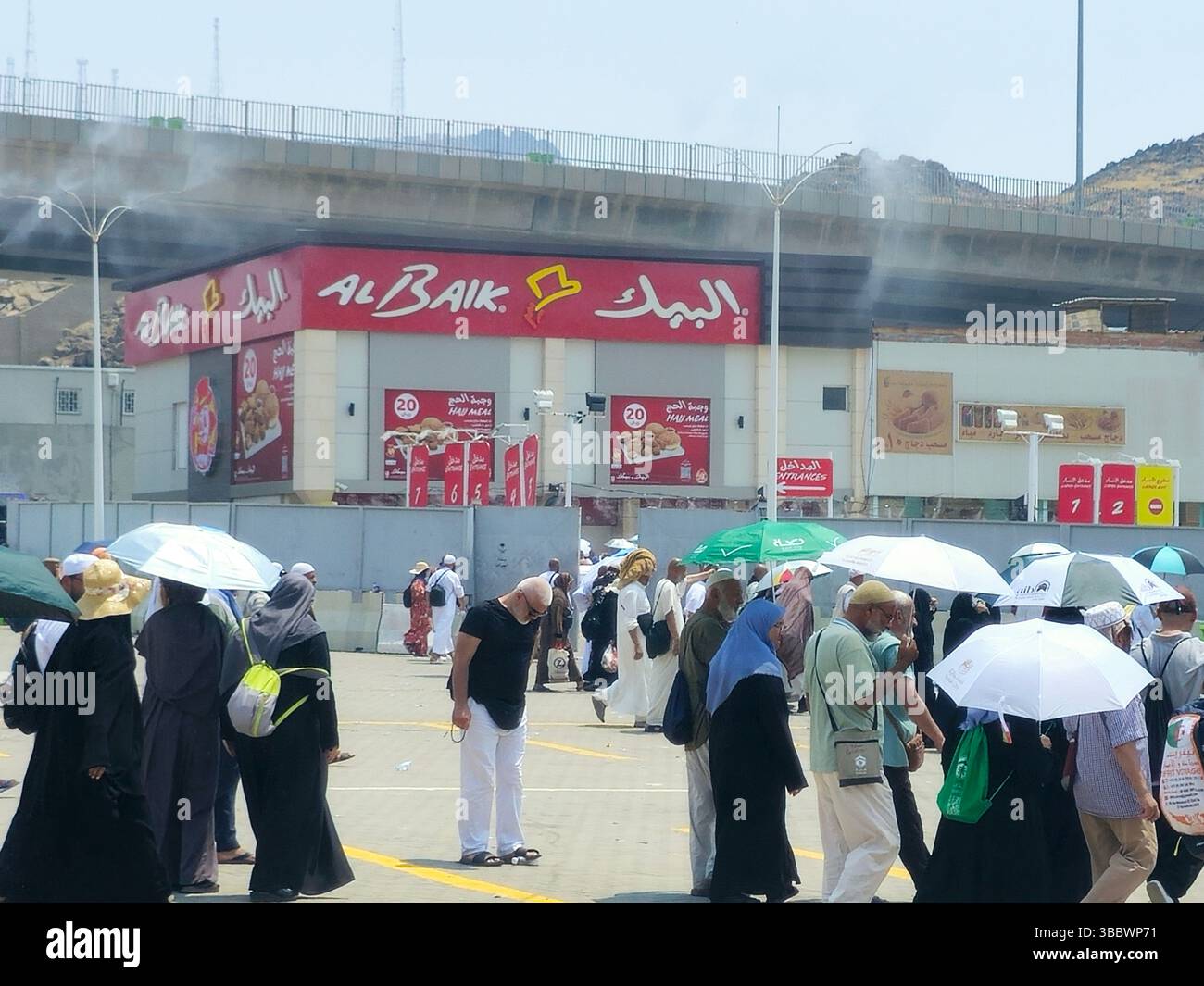 Mecca, Saudi Arabia, June 19 2024: Albaik, Albaik Food Systems Company ...