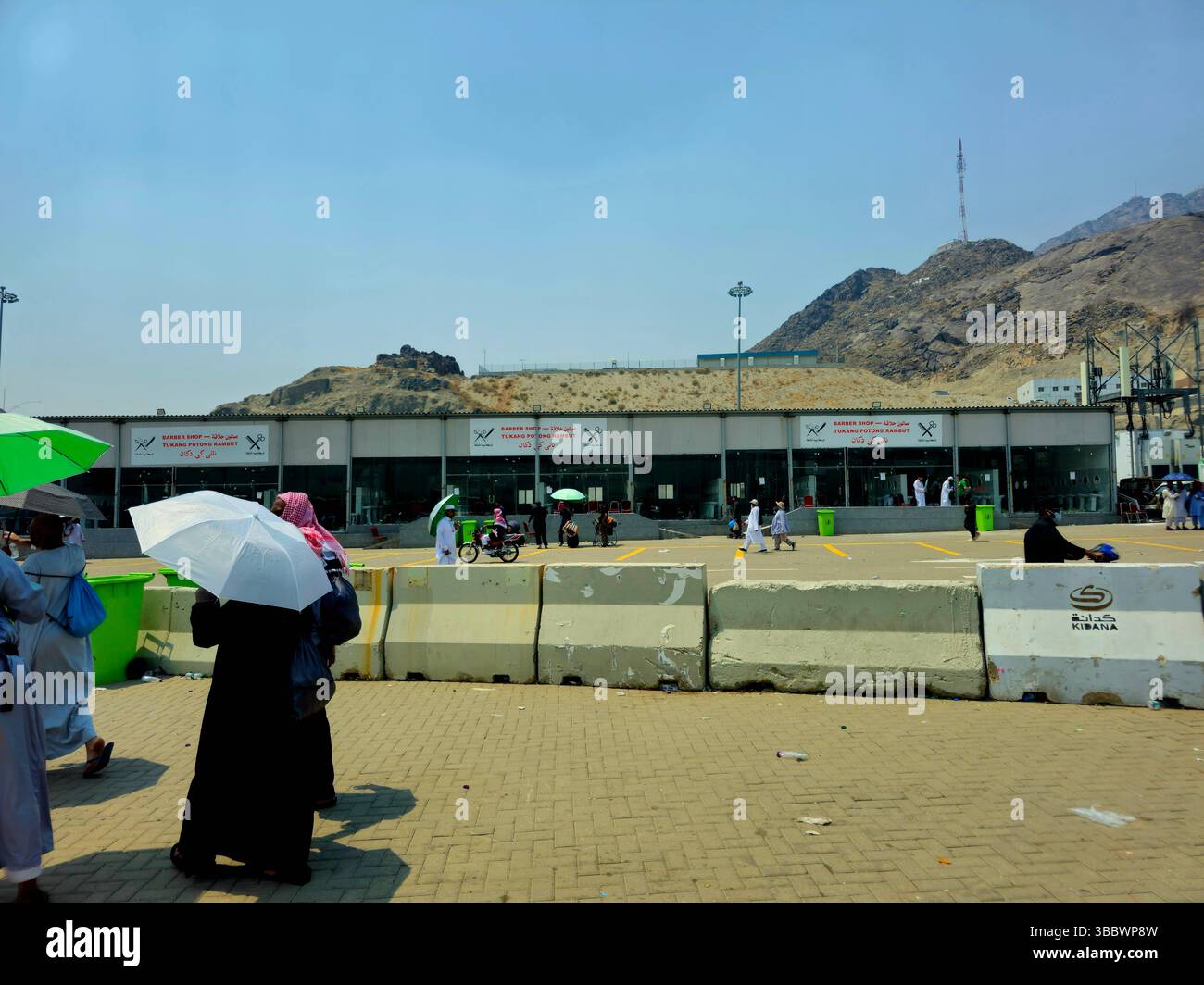Mina, Saudi Arabia, June 19 2024: Mina, Muna, or the city of tents, the ...