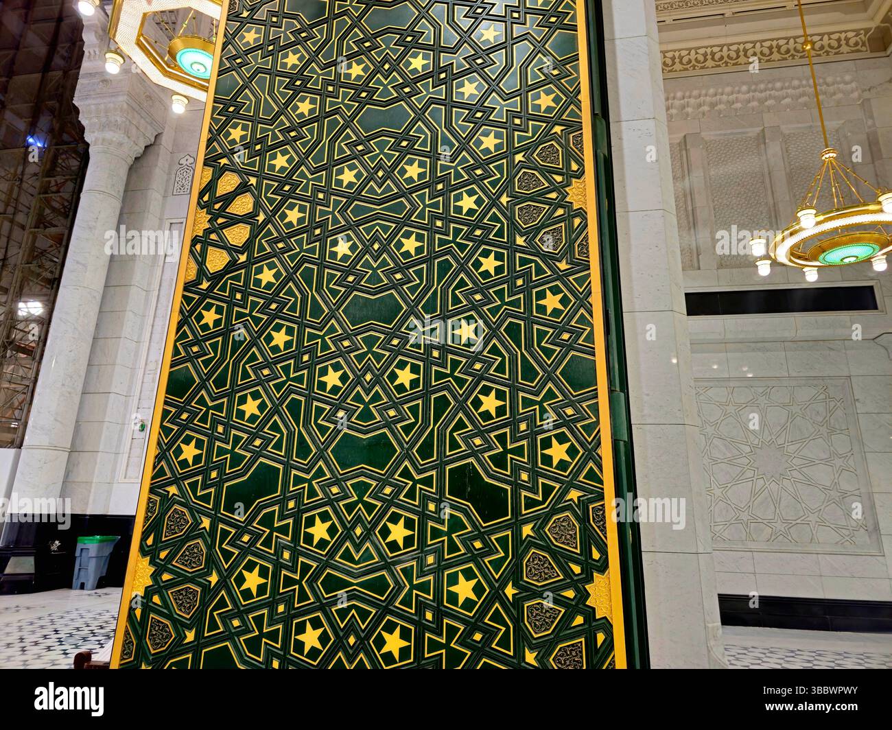Mecca, Saudi Arabia, June 22 2024: the door from the grand sacred ...