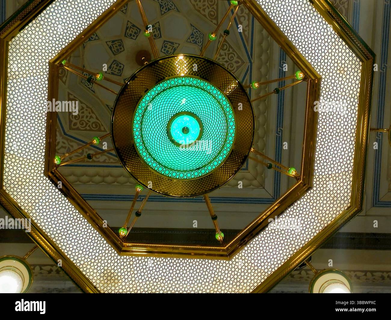 Mecca, Saudi Arabia, June 22 2024: the light bulbs from the grand ...