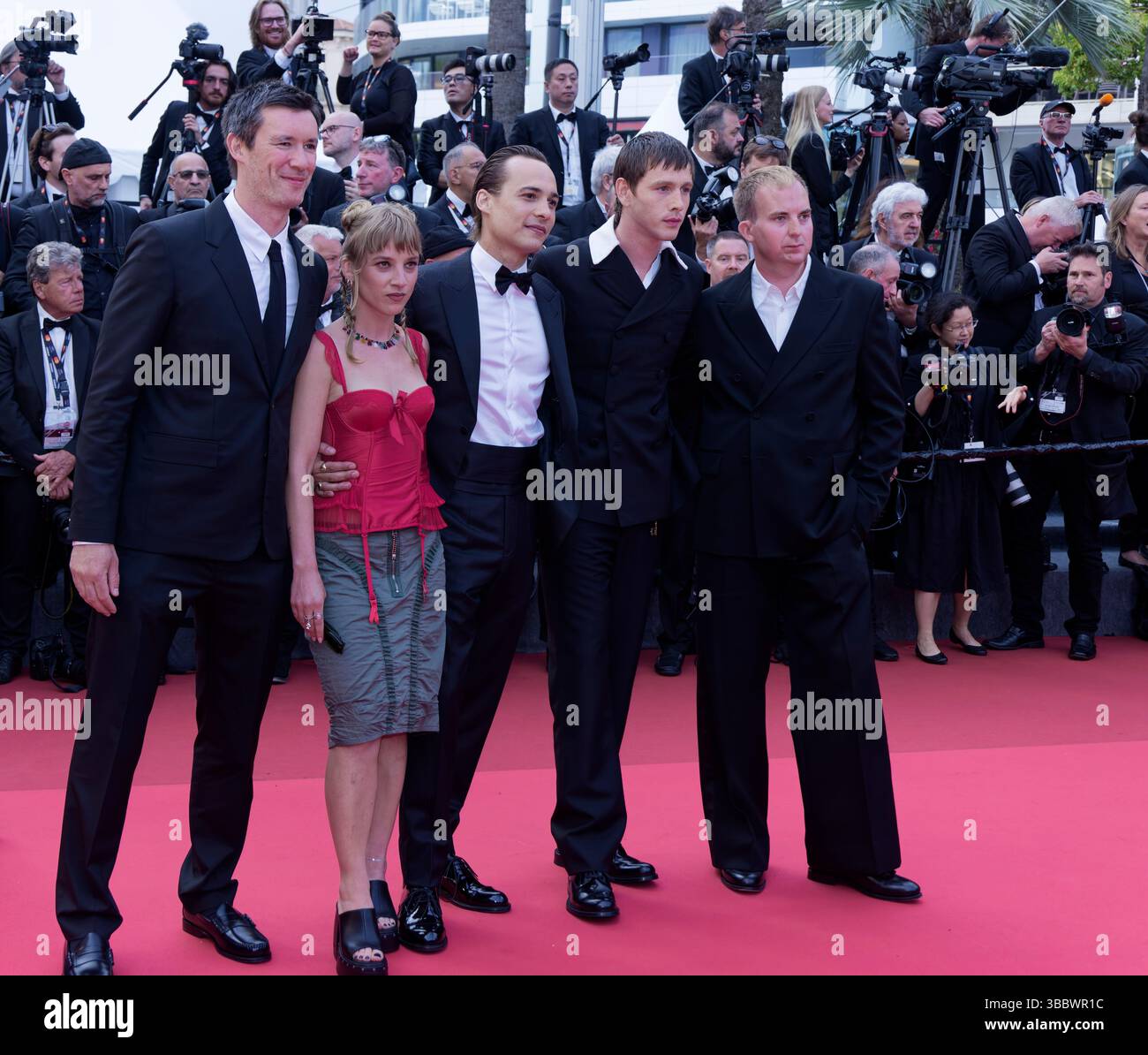 Cannes, France. 16th May, 2025. (L-R) Scott O'Donnell, Megan Northam ...