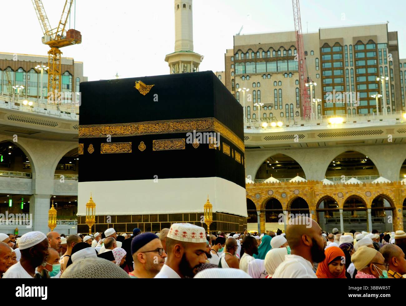 Mecca, Saudi Arabia, June 25 2024: the circumambulation of the grand ...