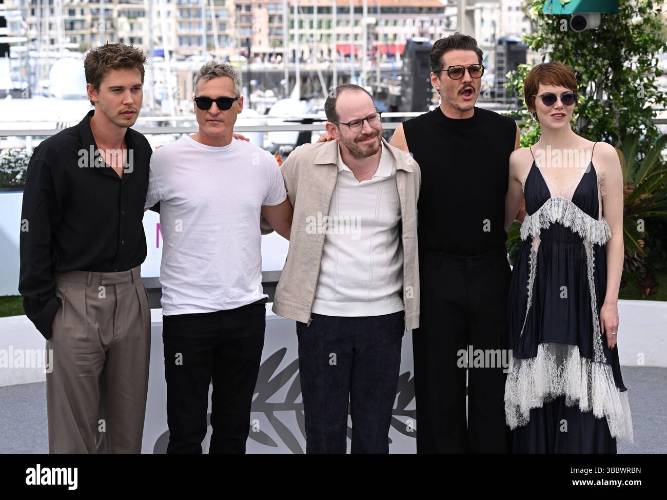 Cannes, France. May 17th, 2025. Austin Butler, Joaquin Phoenix, Ari ...