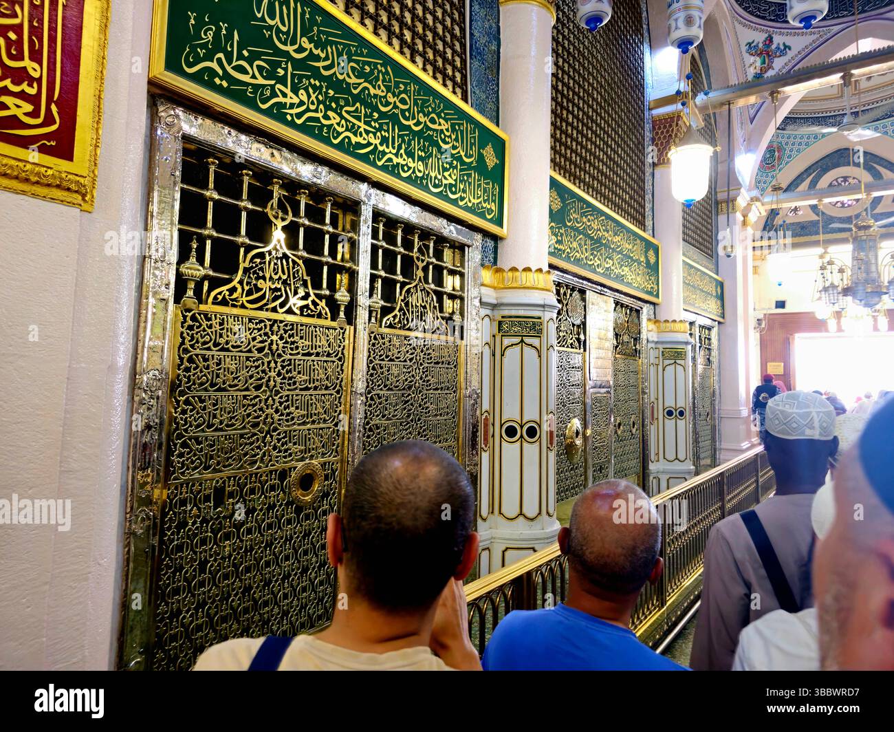 Medina, Saudi Arabia, June 26 2024: The Grave and tomb of Prophet ...
