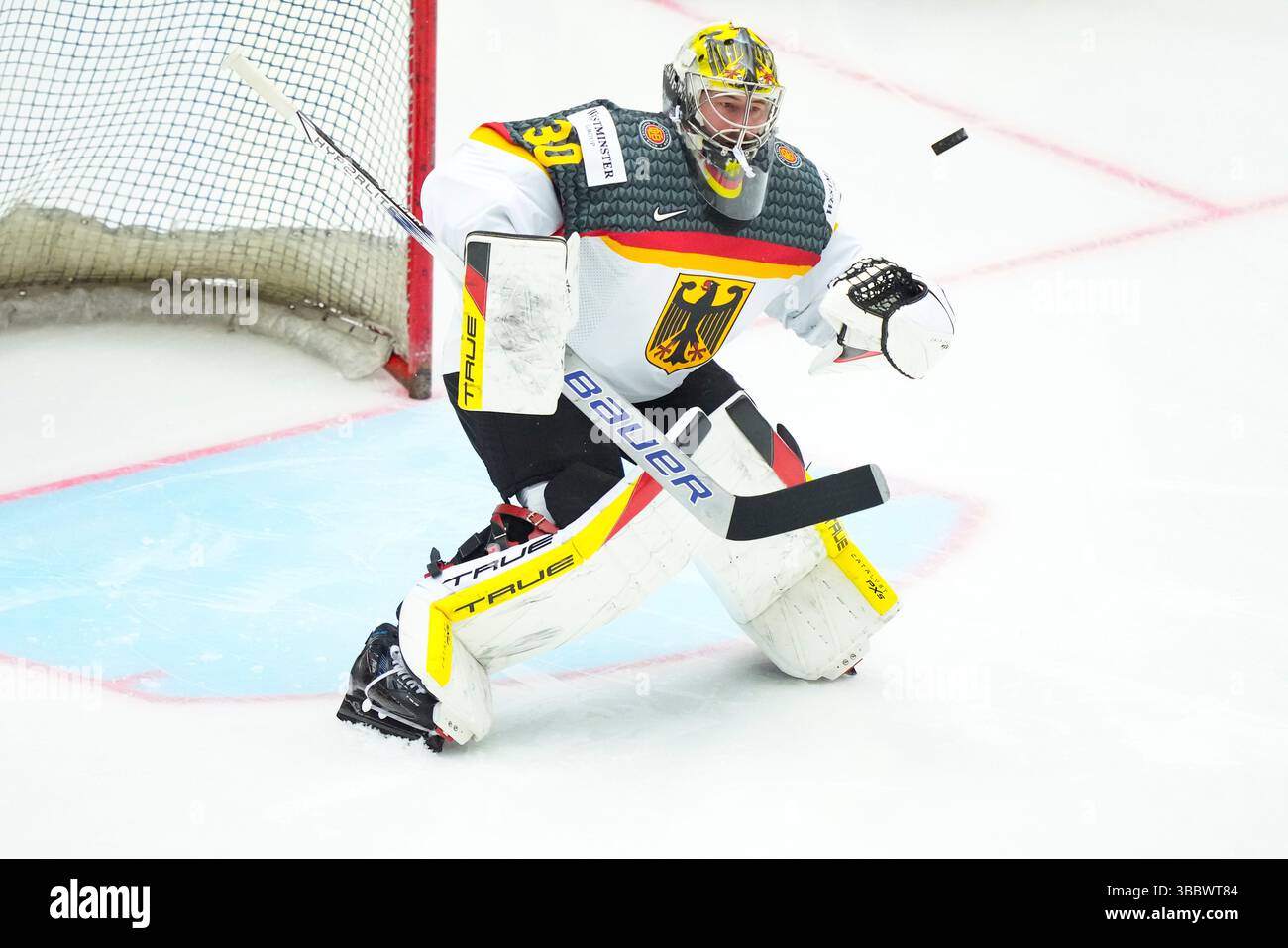 Germany's goalkeeper Philipp Grubauer during the group B match between ...