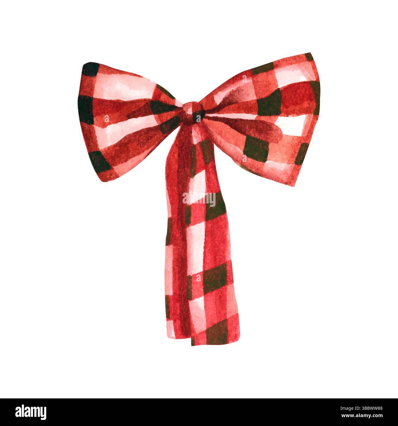 Hand painted ribbon bow hi-res stock photography and images - Alamy