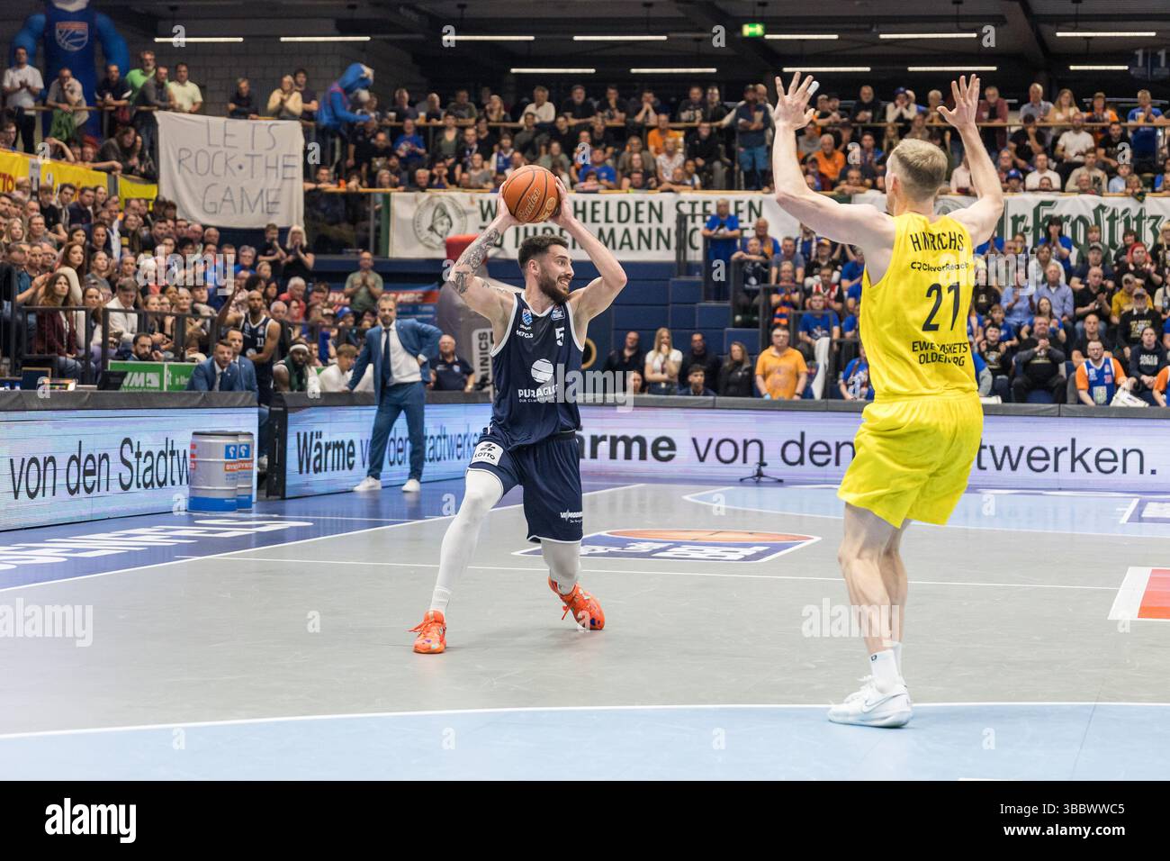 15.05.2025, Syntainics MBC - EWE Baskets Oldenburg, PlayIn Spiel 2 ...