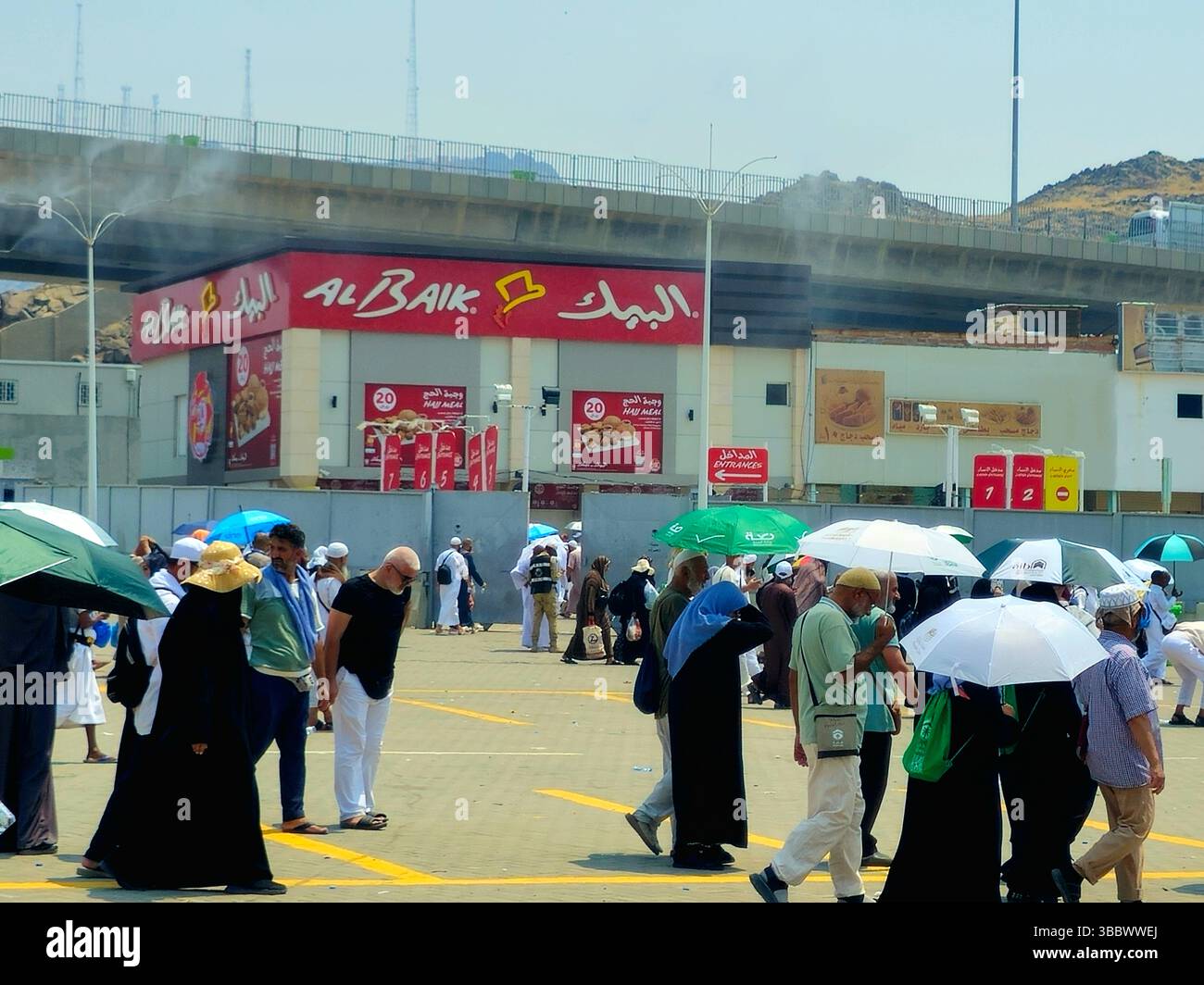 Mecca, Saudi Arabia, June 19 2024: Albaik, Albaik Food Systems Company ...