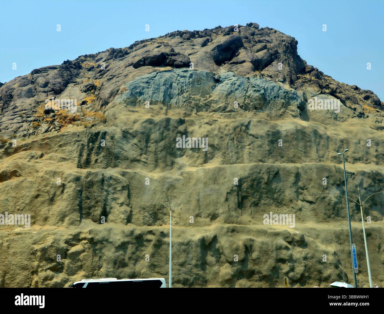 Mecca, Saudi Arabia, June 19 2024: The mountains of Makkah, Mecca is ...