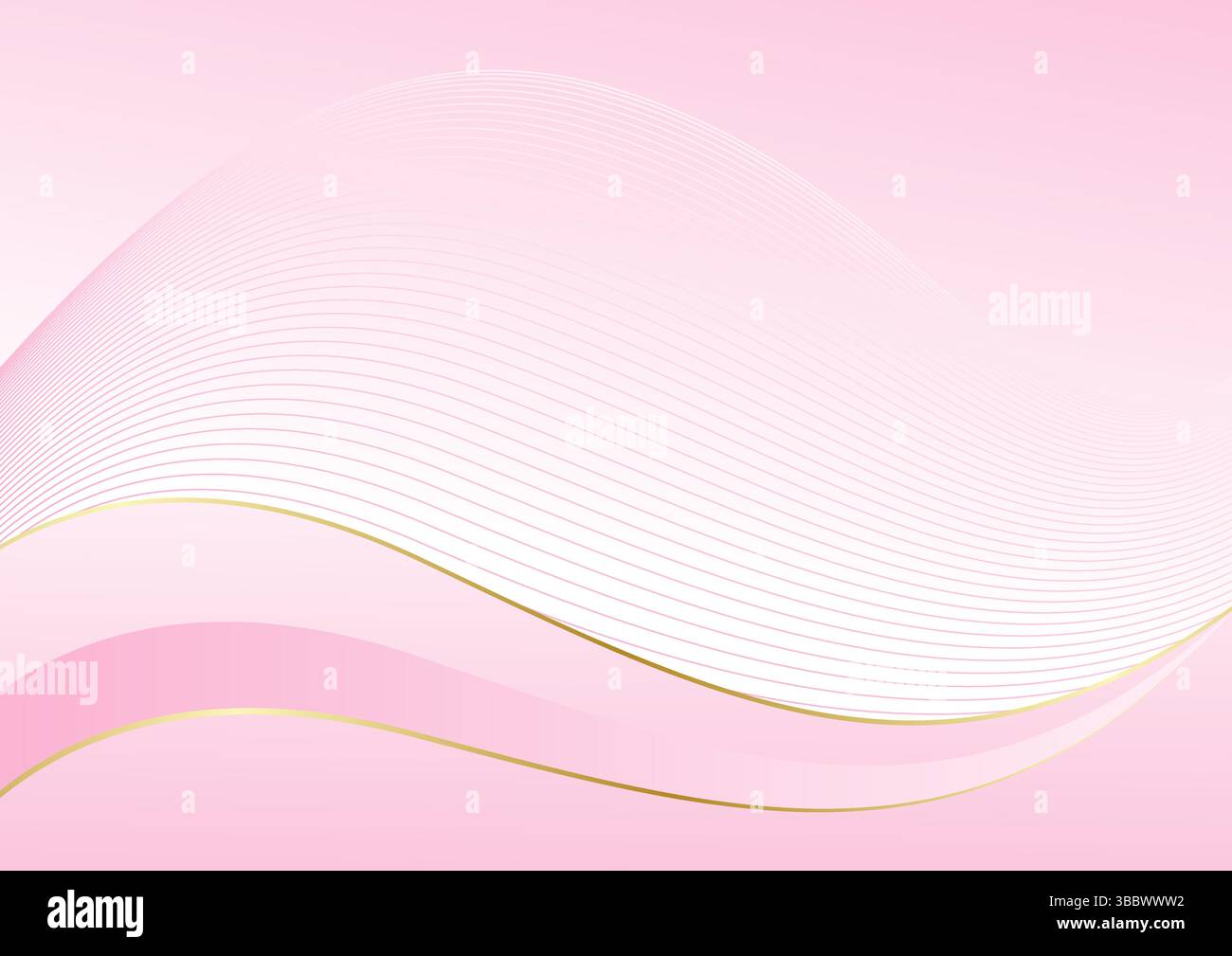 abstract gradient pink background with curve lines Stock Vector Image ...