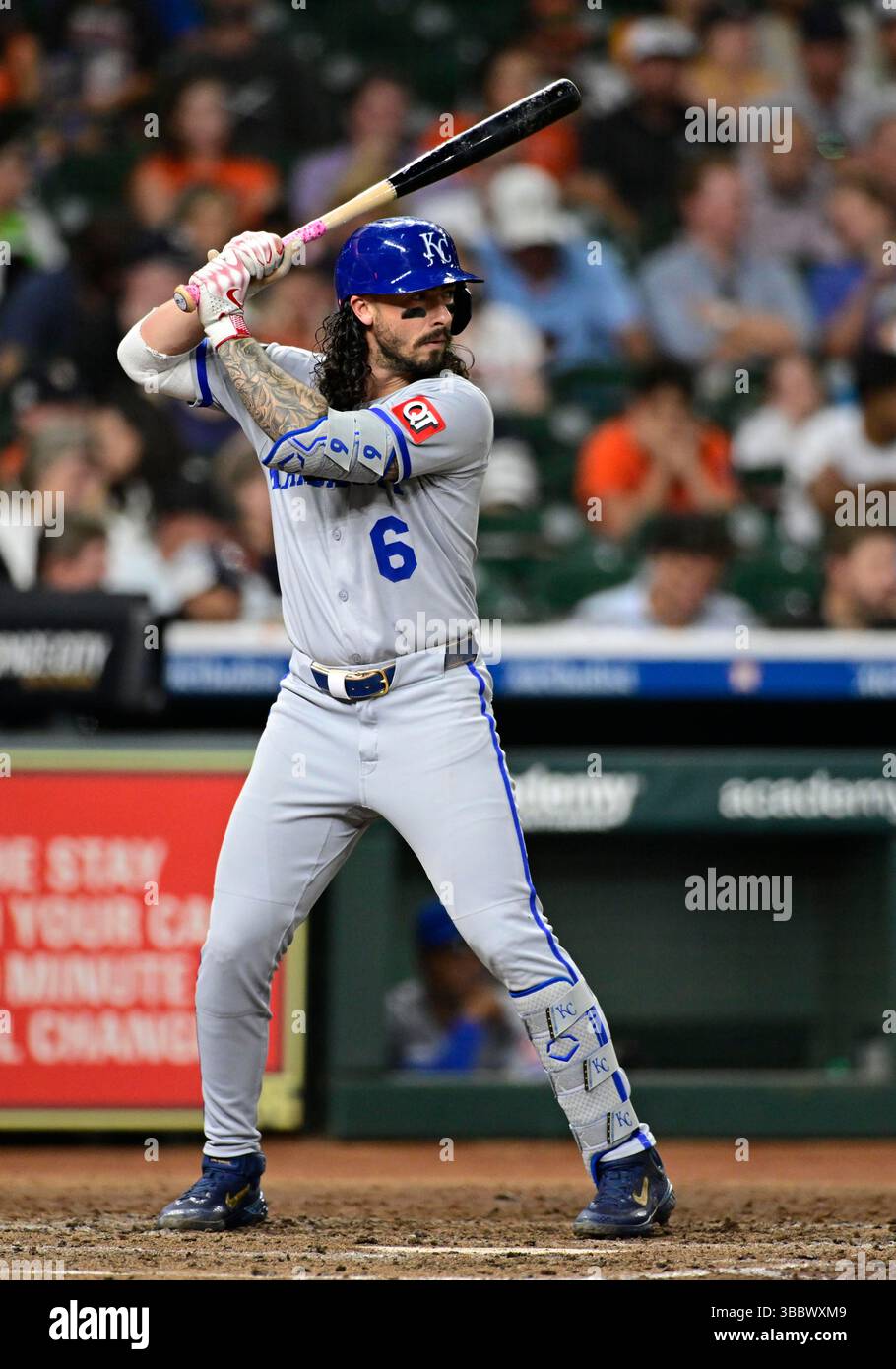 Houston, United States. 14th May, 2025. Kansas City Royals third base ...