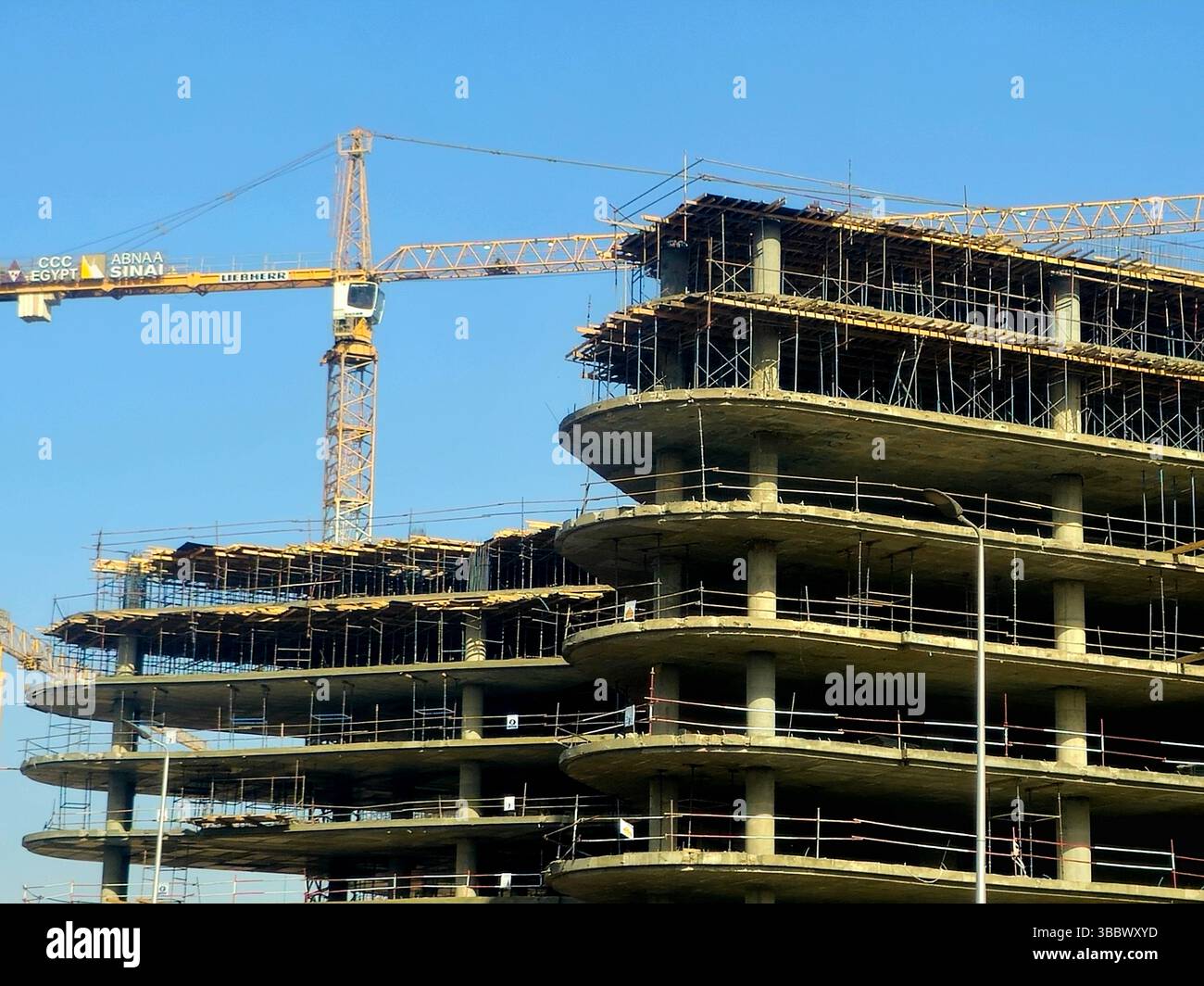 Cairo, Egypt, May 10 2025: new high rise of residential and business ...