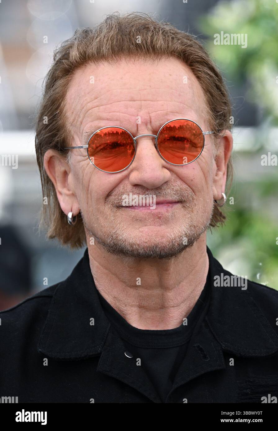 Cannes, France. May 17th, 2025. Bono attending the Bono, Stories of ...