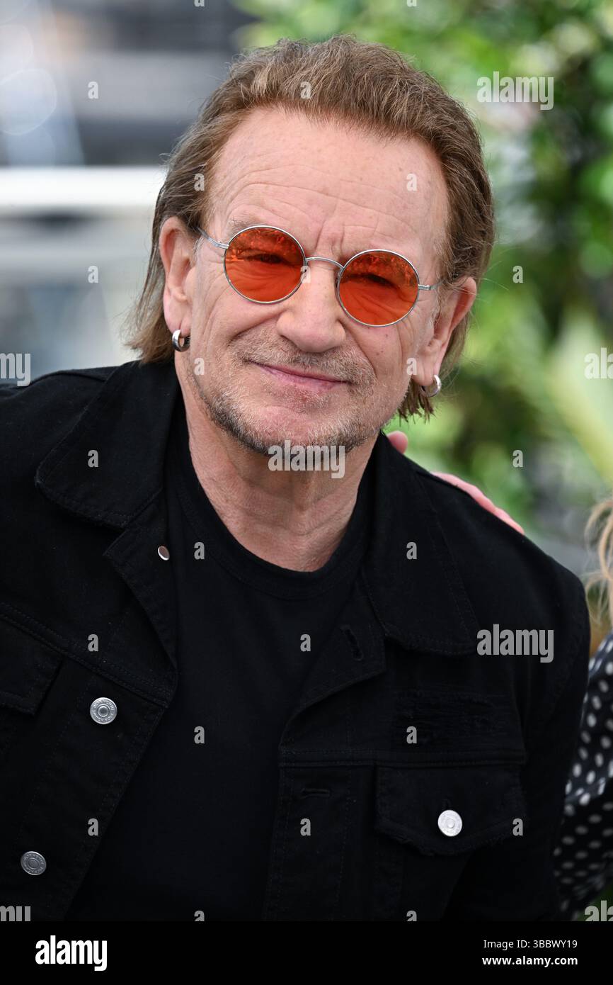 Cannes, France. May 17th, 2025. Bono attending the Bono, Stories of ...