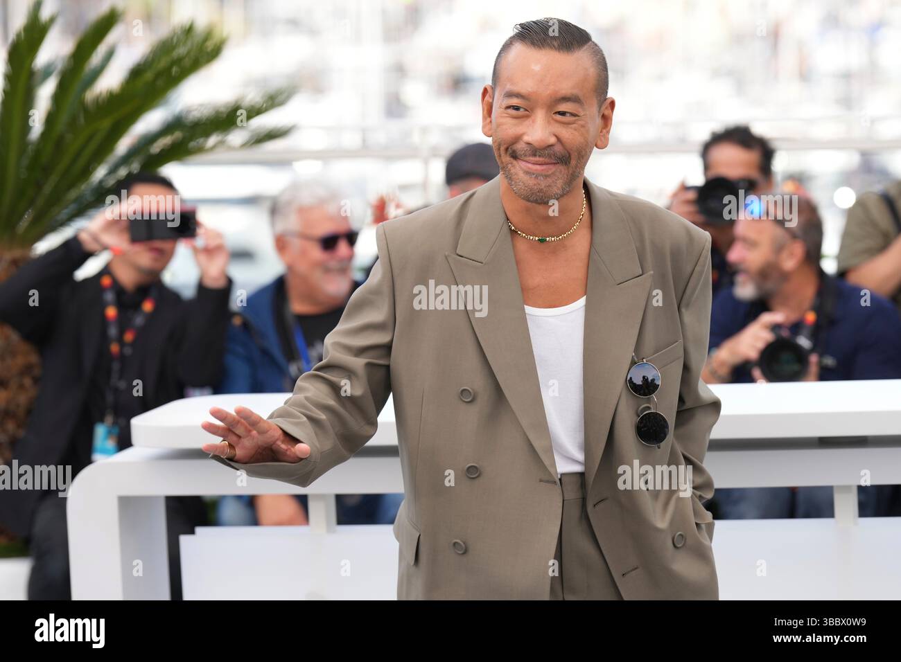 Director Juno Mak poses for photographers at the photo call for the ...