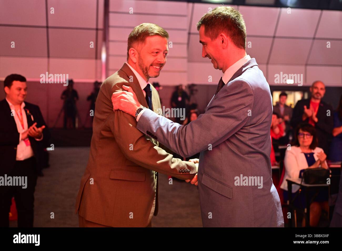 Prague, Czech Republic. 17th May, 2025. Interior Minister and re ...
