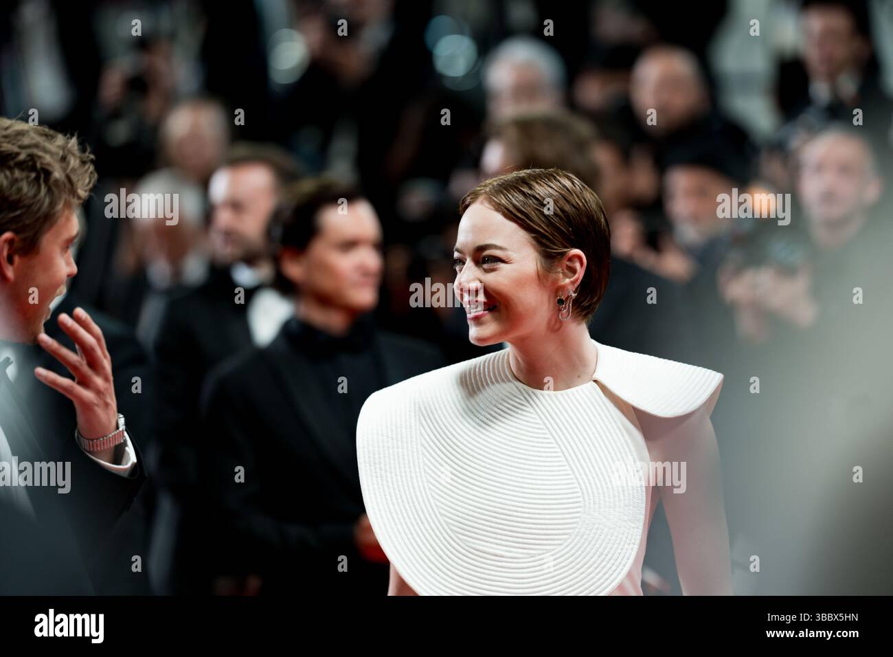 CANNES, FRANCE - MAY 16: Clifton Collins, Austin Butler, Ari Aster and ...