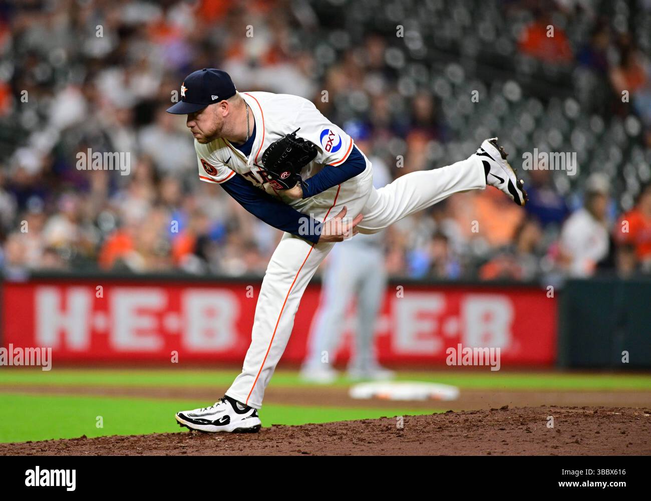 Houston, United States. 14th May, 2025. Houston Astros relief pitcher ...