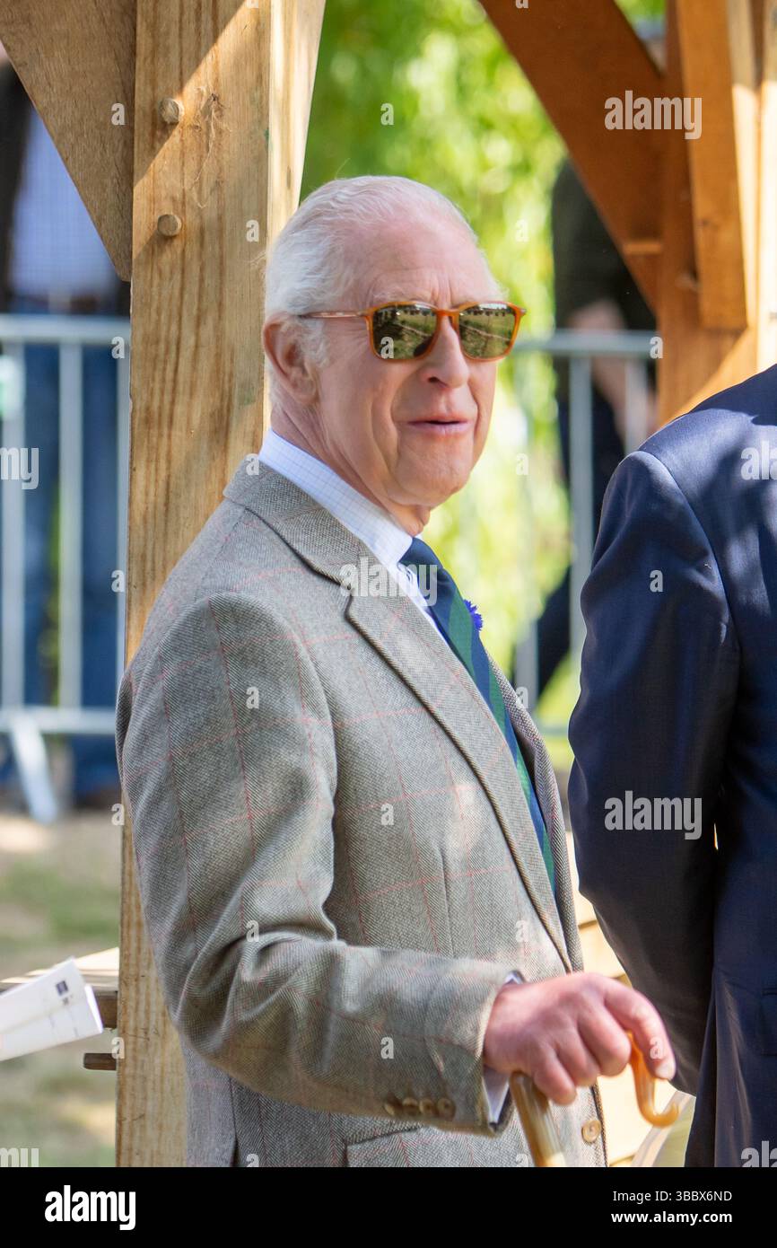 Windsor, Berkshire, UK. 17th May, 2025. King Charles and his brother ...