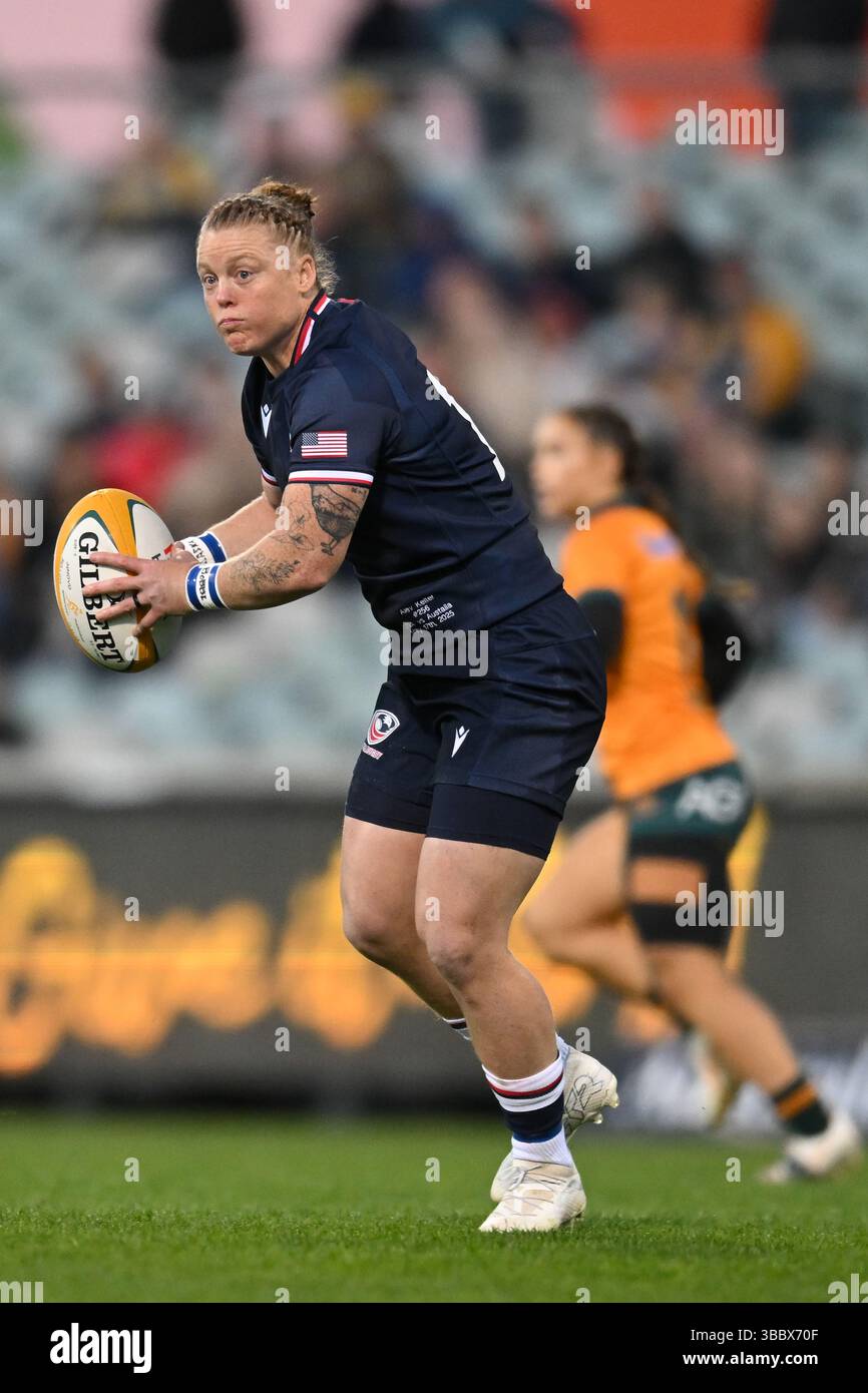 Canberra, Australia. 17th May, 2025. Alev Kelter of the USA Womens ...