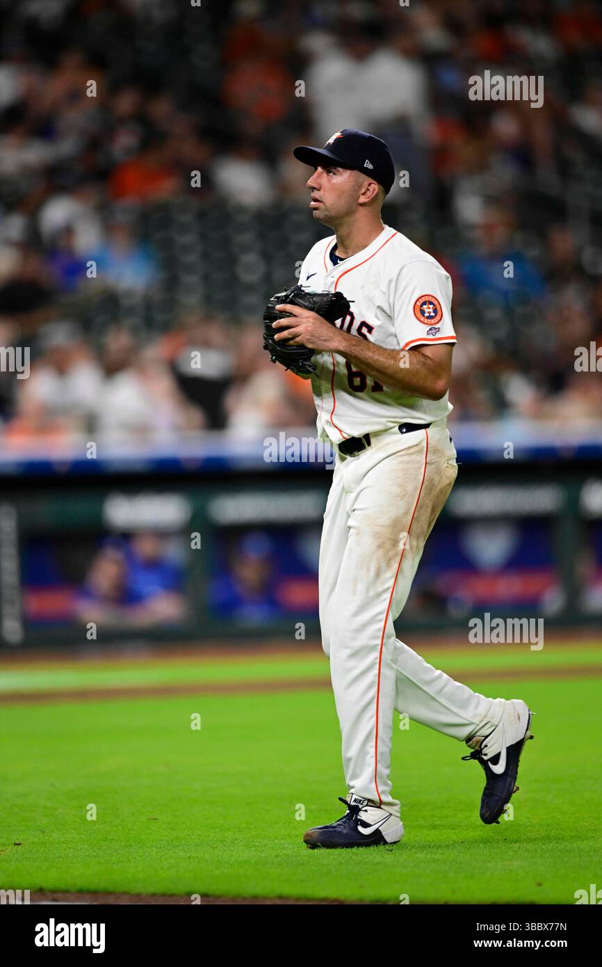 Houston, United States. 14th May, 2025. Houston Astros starting pitcher ...