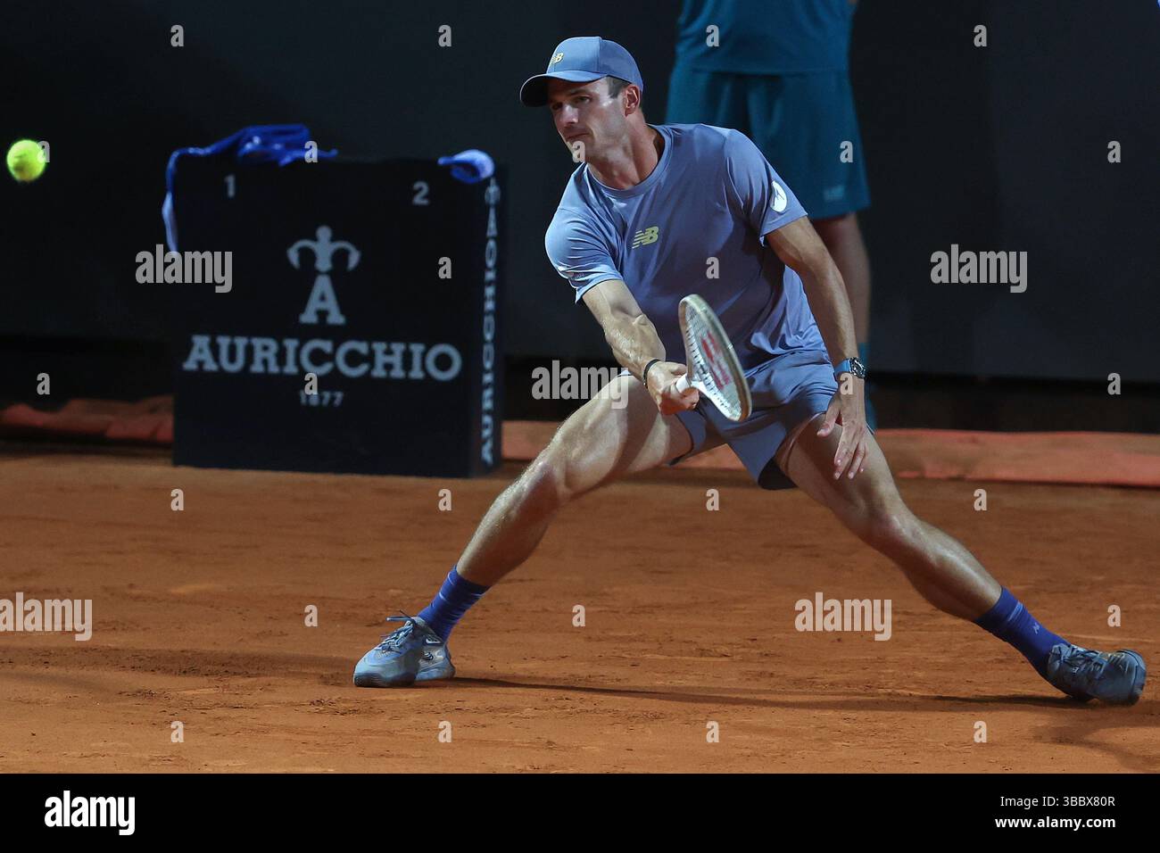 Rome, Italy. 16th May, 2025. Men's Semifinal, Men's Singles, Tommy Paul ...