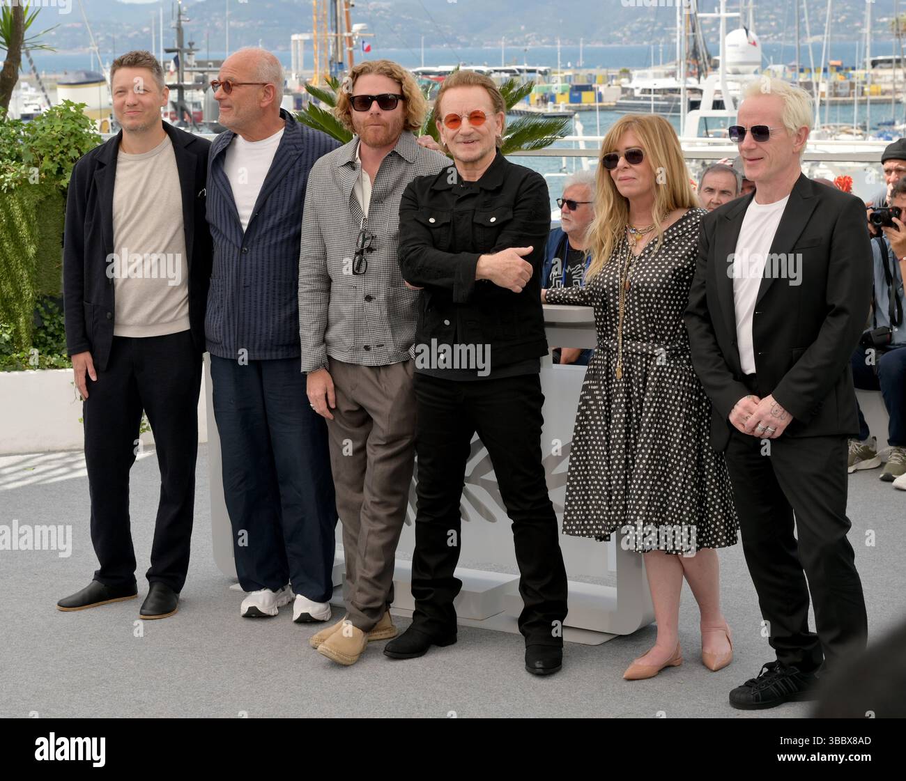 Cannes, France. 17th May, 2025. CANNES, FRANCE. May 17, 2025: Bono ...