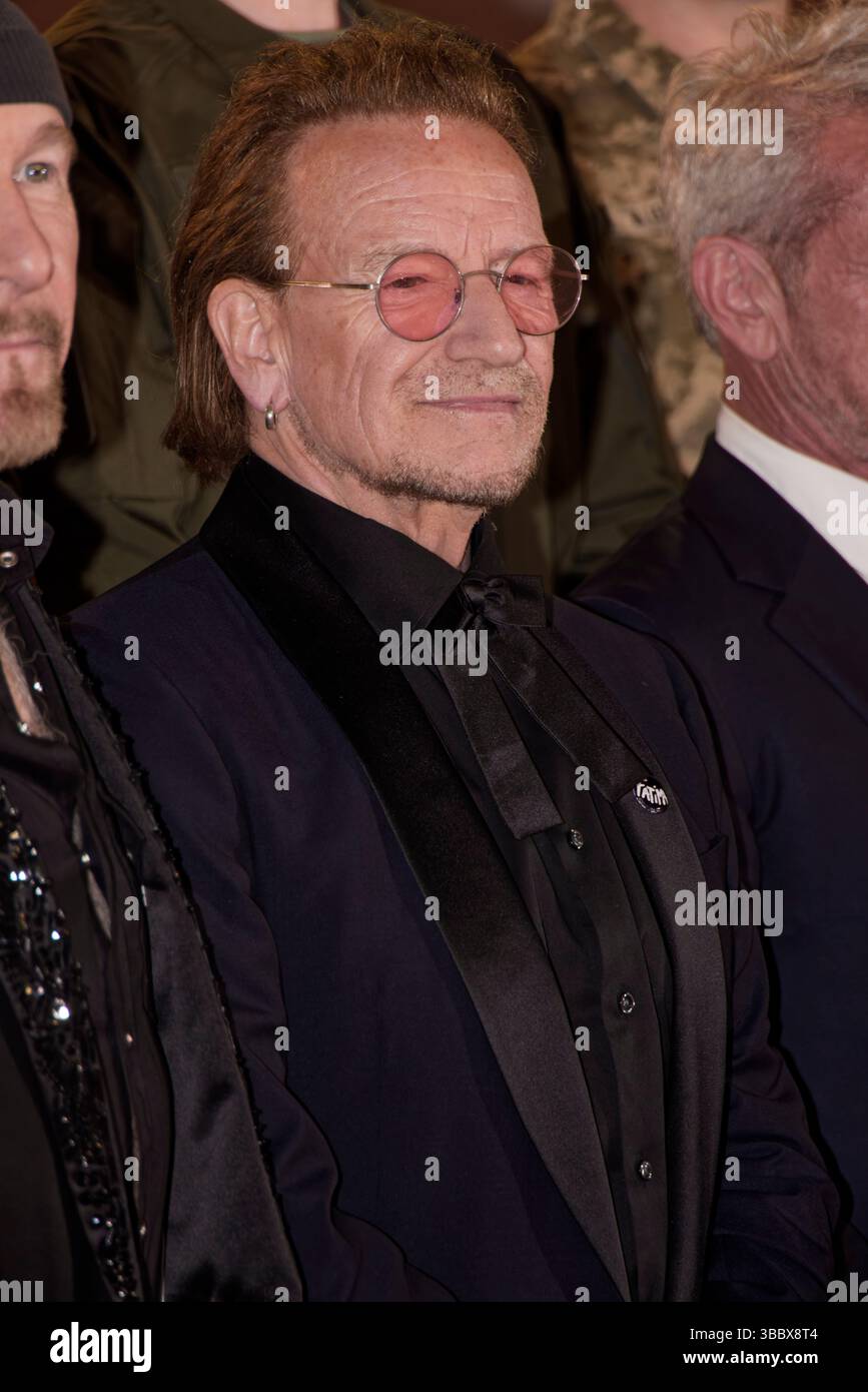 Cannes, France. 16th May, 2025. Bono attends the red carpet for ''Bono ...