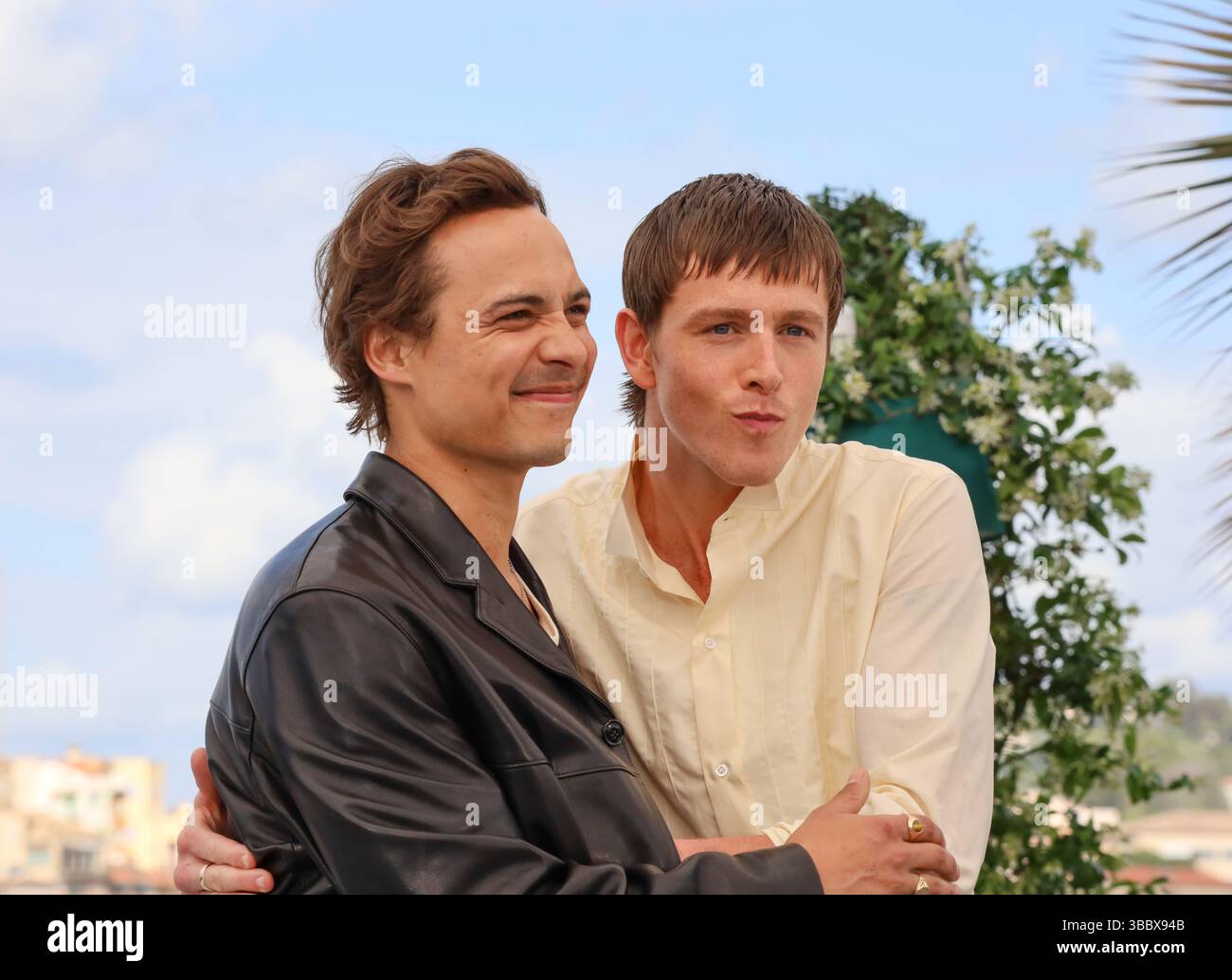 Cannes, France. 17th May, 2025. Franck Dillane and Director Harris ...