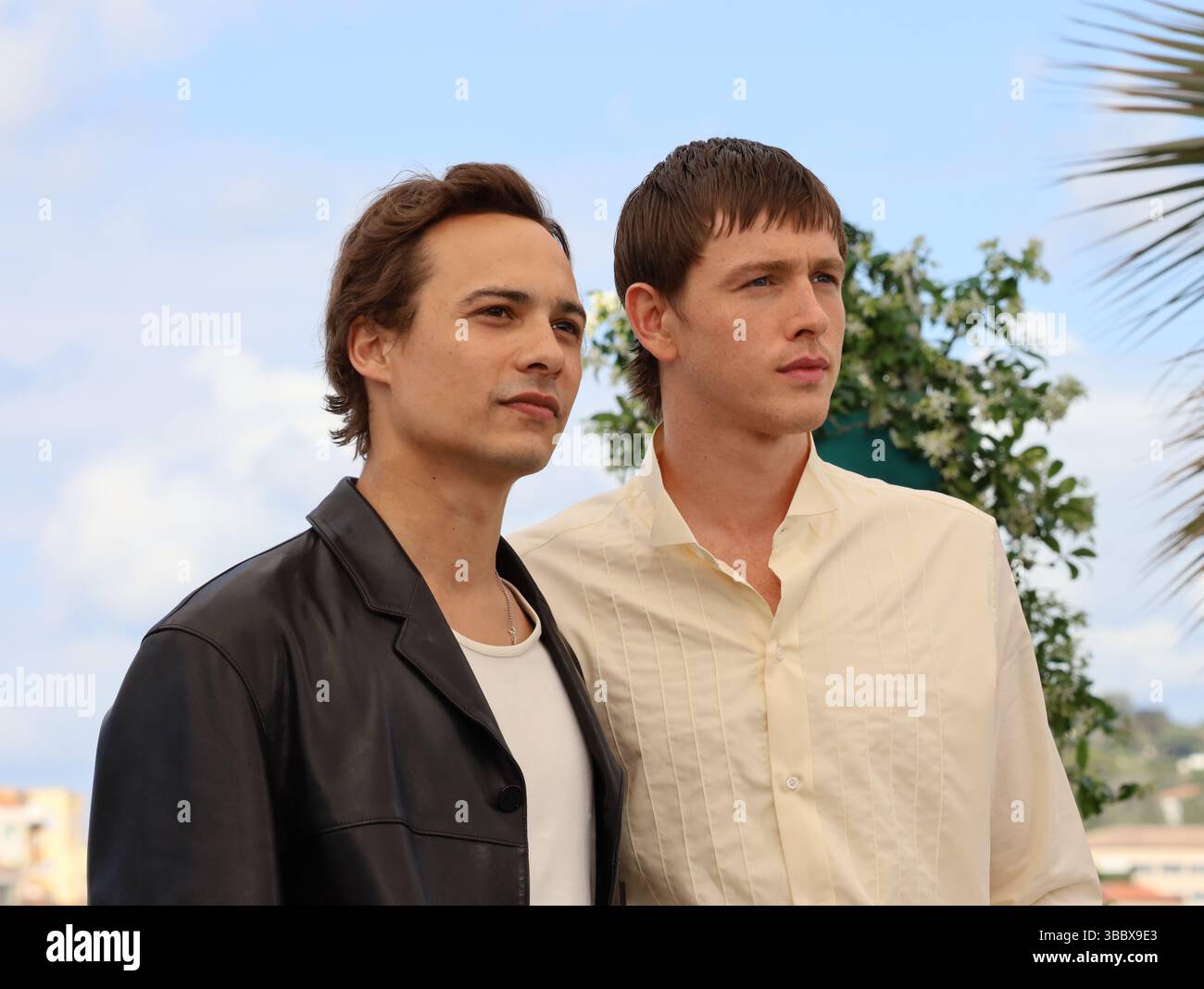Cannes, France. 17th May, 2025. Franck Dillane and Director Harris ...
