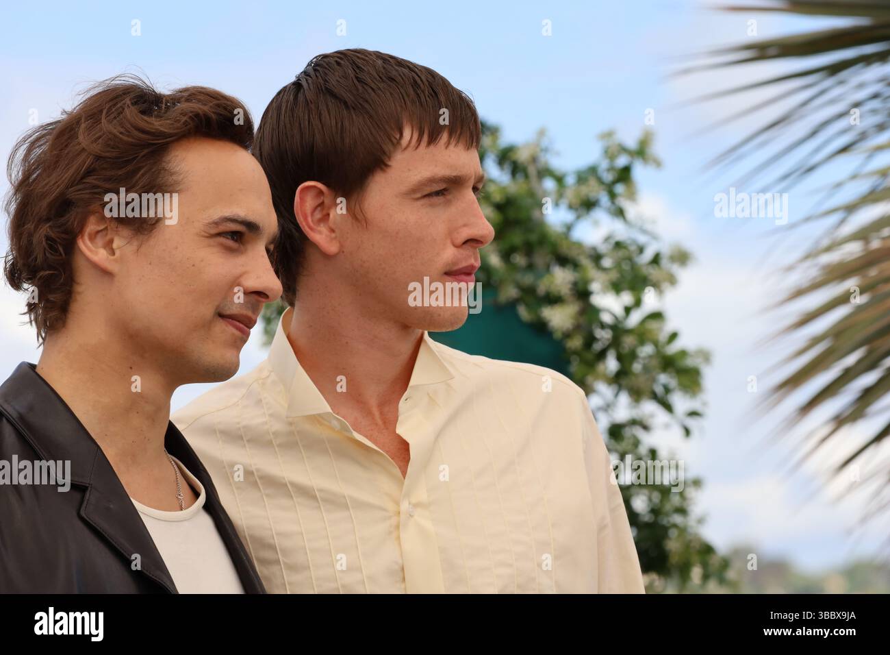 Cannes, France. 17th May, 2025. Franck Dillane and Director Harris ...