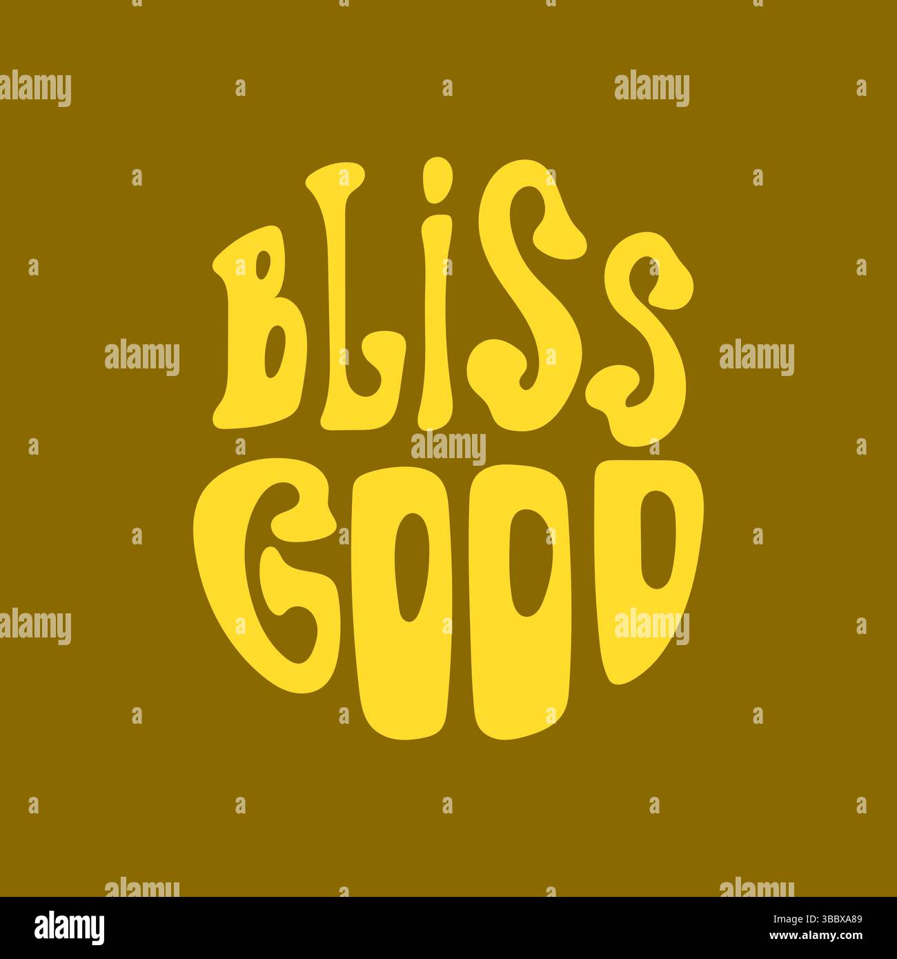 Bliss bold text hi-res stock photography and images - Alamy