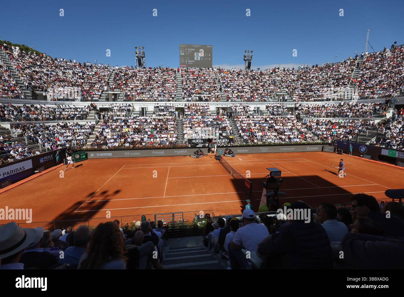 Rome, Italy. 16th May, 2025. General view of the stadium during the ...