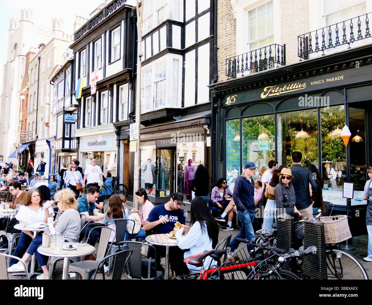 Cambridge, Cambridgeshire / United Kingdom - May 11th 2025: King's ...