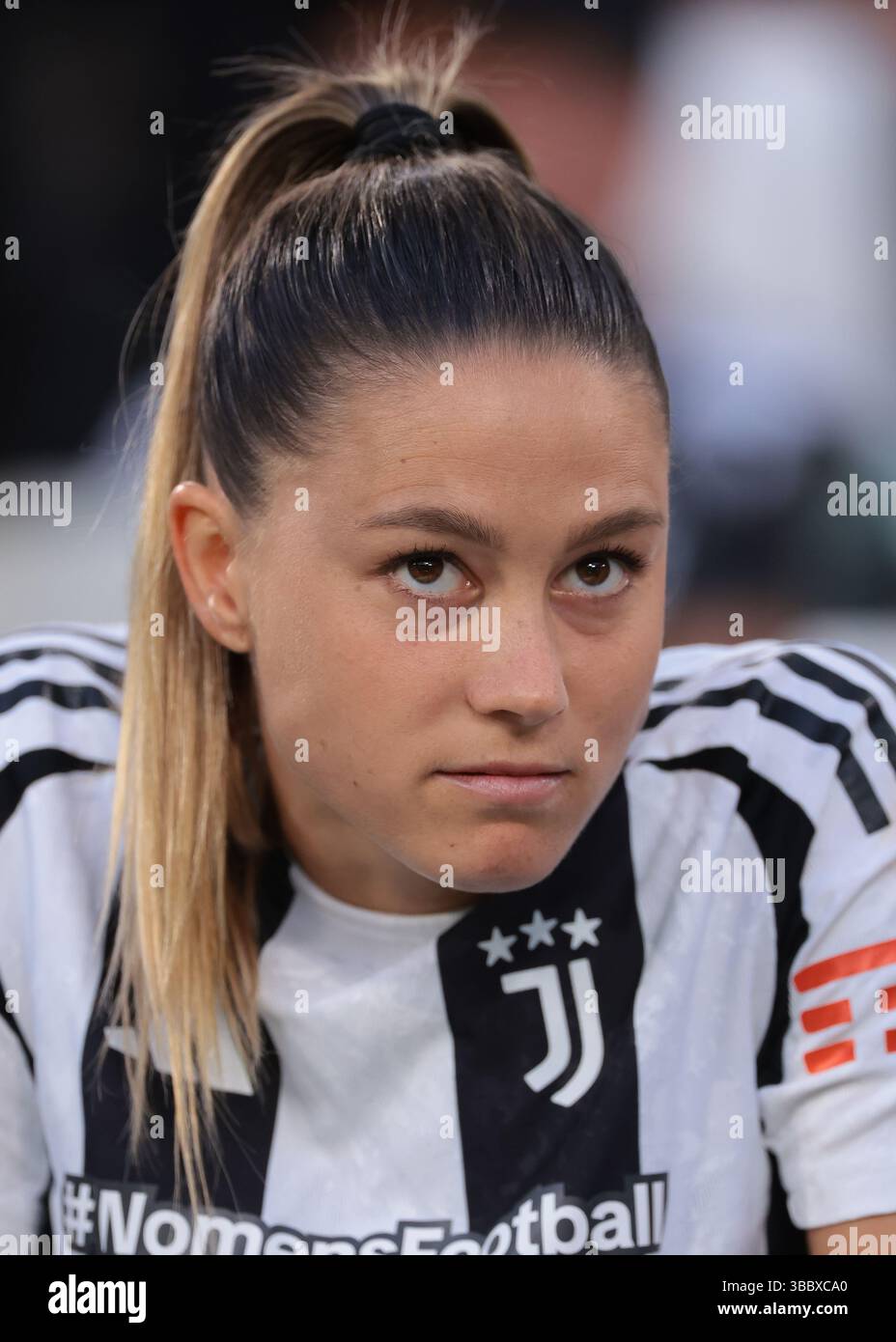 Turin, Italy. 10th May, 2025. Viola Calligaris of Juventus looks on ...