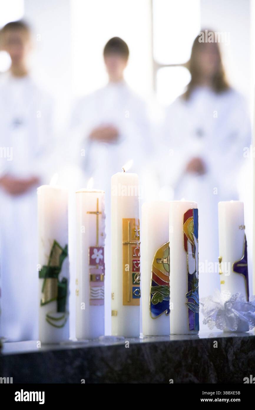 Communion ceremony in the church Stock Photo - Alamy