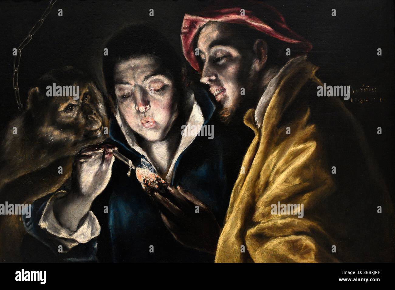 The Fable, 1580, oilon canvas, painting by El Greco,Museo del Prado ...