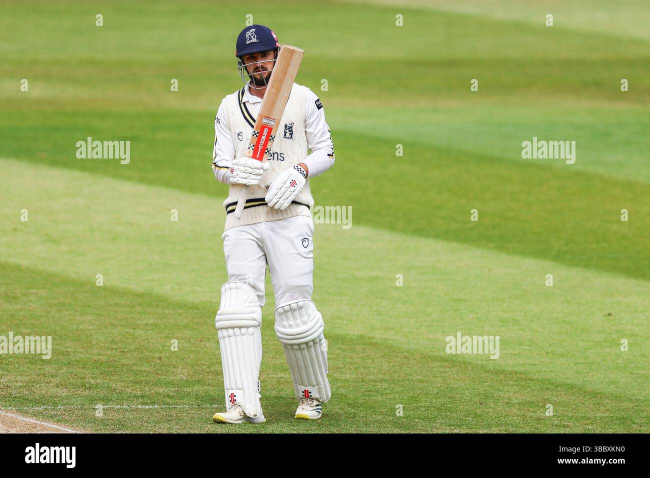 Birmingham, UK. 17th May, 2025. #30, Ed Barnard of Warwickshire ...