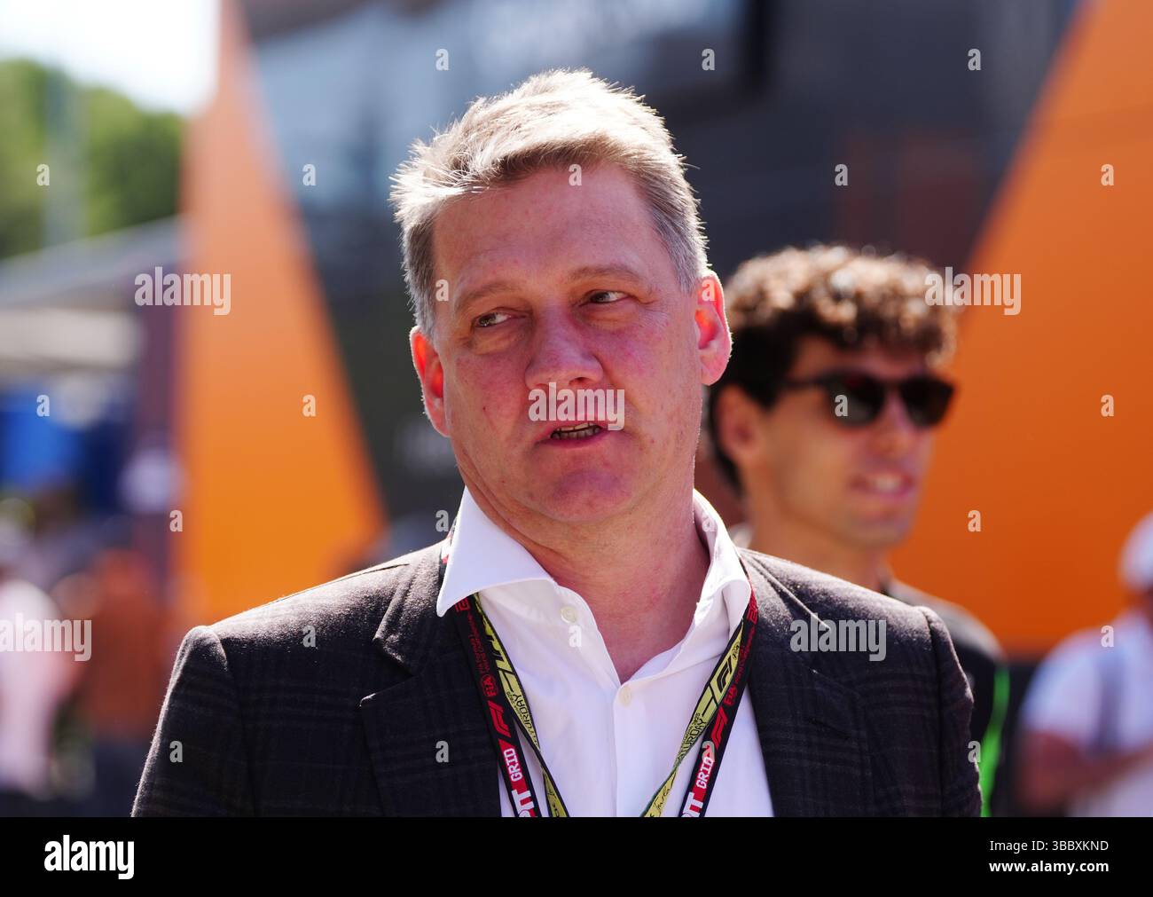 CEO of Audi Gernot Dollner before free practice 3 at the Autodromo ...