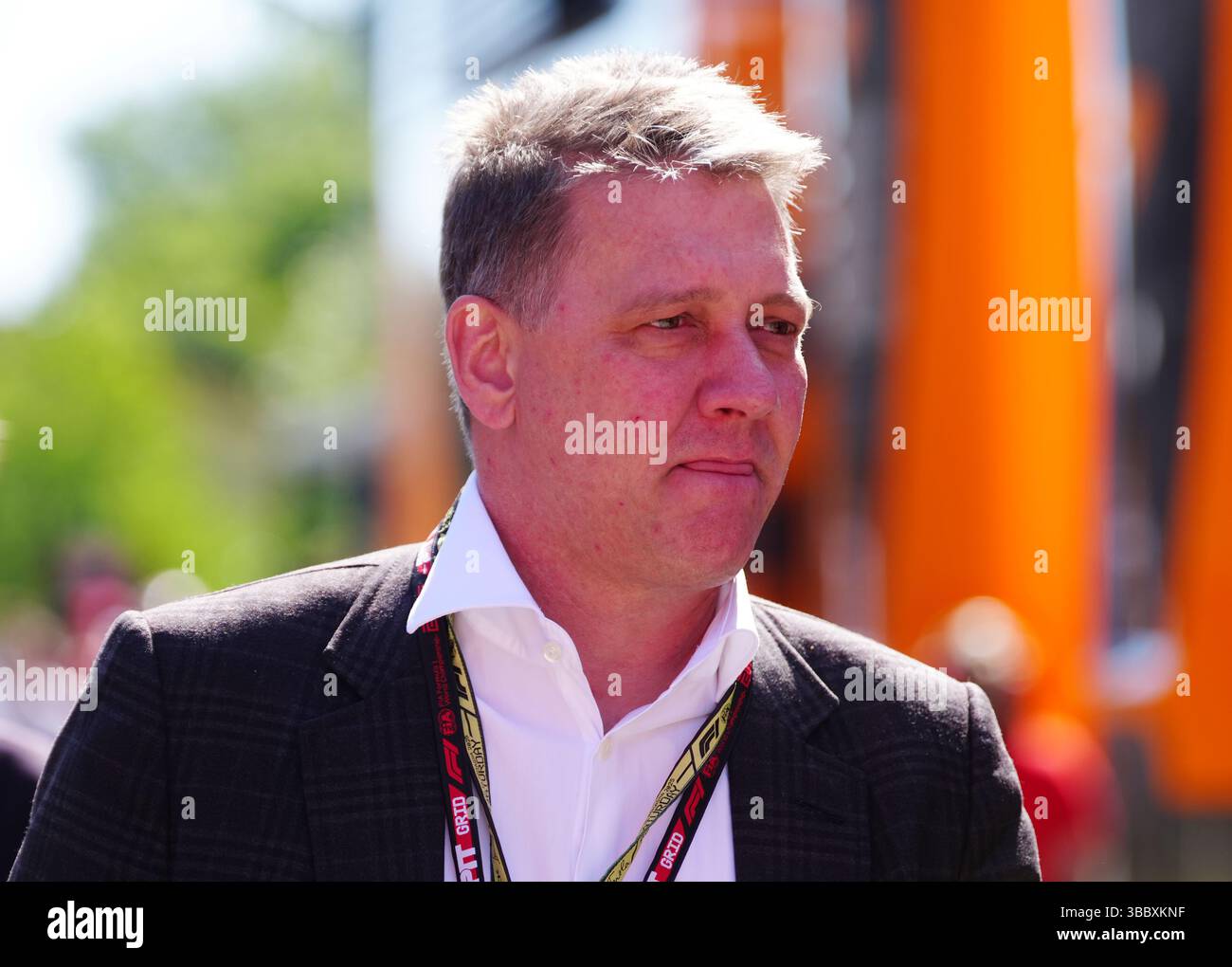 CEO of Audi Gernot Dollner before free practice 3 at the Autodromo ...
