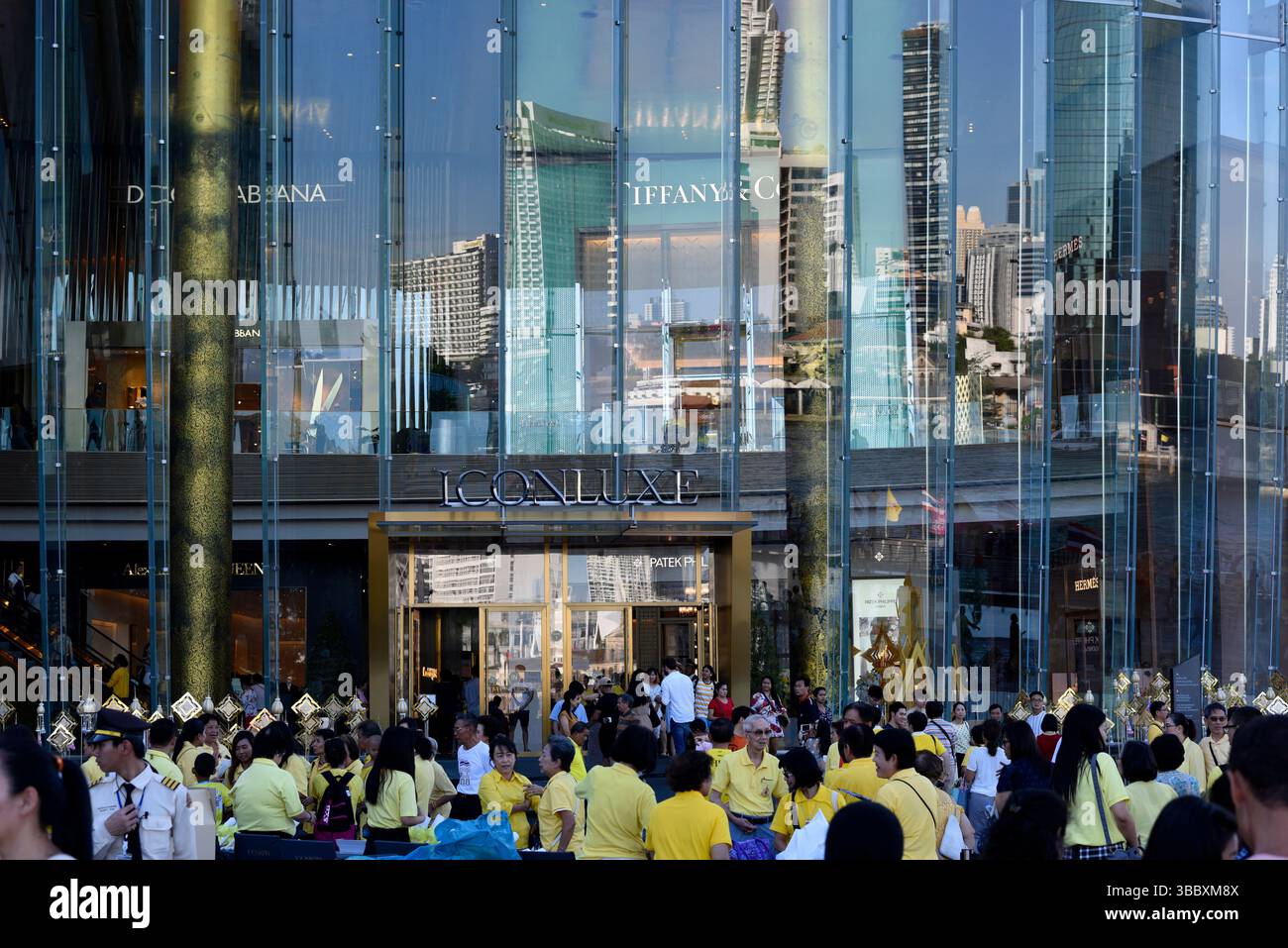 Iconsiam or Icon Siam shopping mall on the river Chao Phraya, Khlong ...